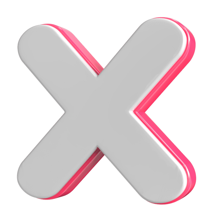 White X PNGs for Free Download