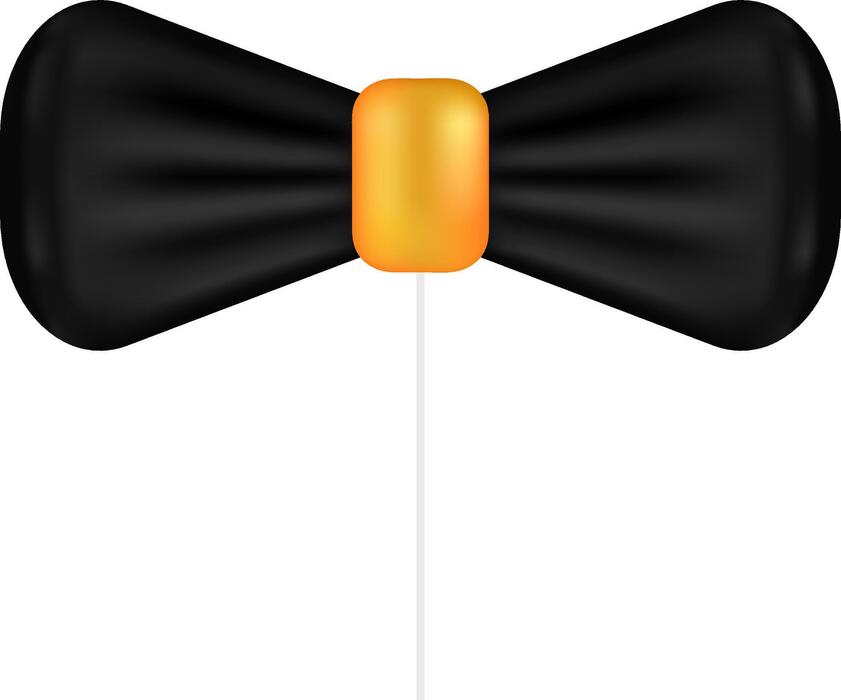 Golden Bow Tie Vector Art, Icons, and Graphics for Free Download