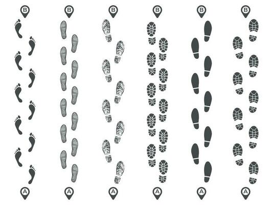 Foot Step Vector Art, Icons, and Graphics for Free Download Foot Step Vector Art, Icons, and Graphics for Free Download