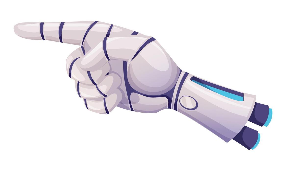 Robotic Hand Vector Art, Icons, and Graphics for Free Download