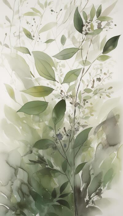 Sage Green Watercolor Stock Photos, Images and Backgrounds for Free ...