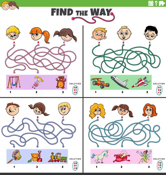 Children Line Drawing Vector Art, Icons, and Graphics for Free Download