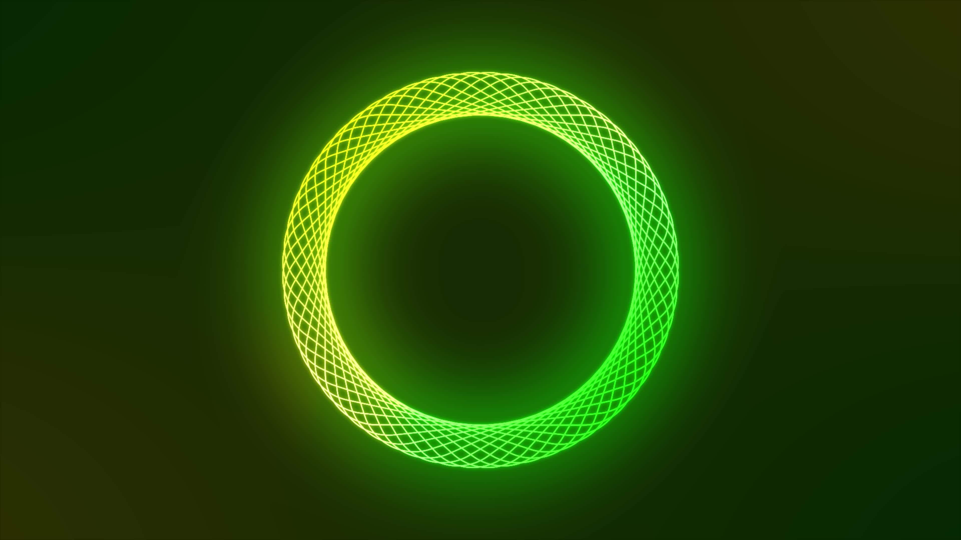 Animated rotating circular element, green color gradient color 24454564 ... Animated rotating circular element, green color gradient color 24454564 ...