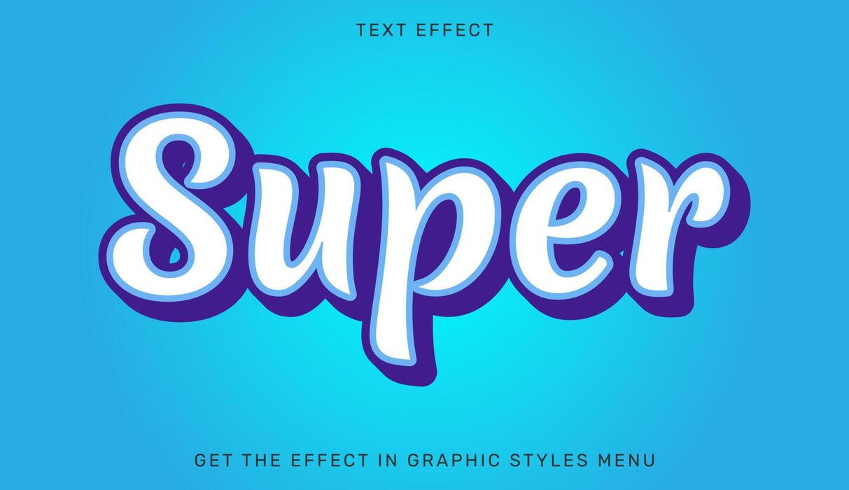Super Text Vector Art, Icons, and Graphics for Free Download