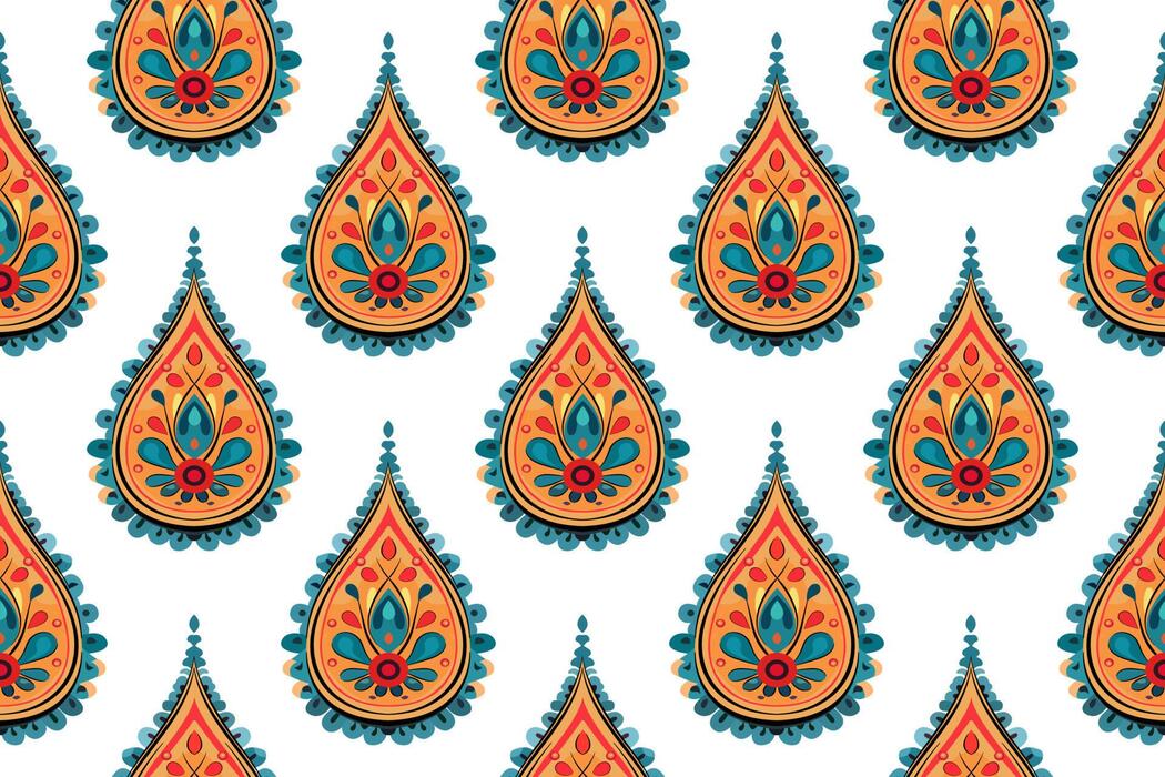 Indian Ethnic Pattern Vector Art, Icons, and Graphics for Free Download