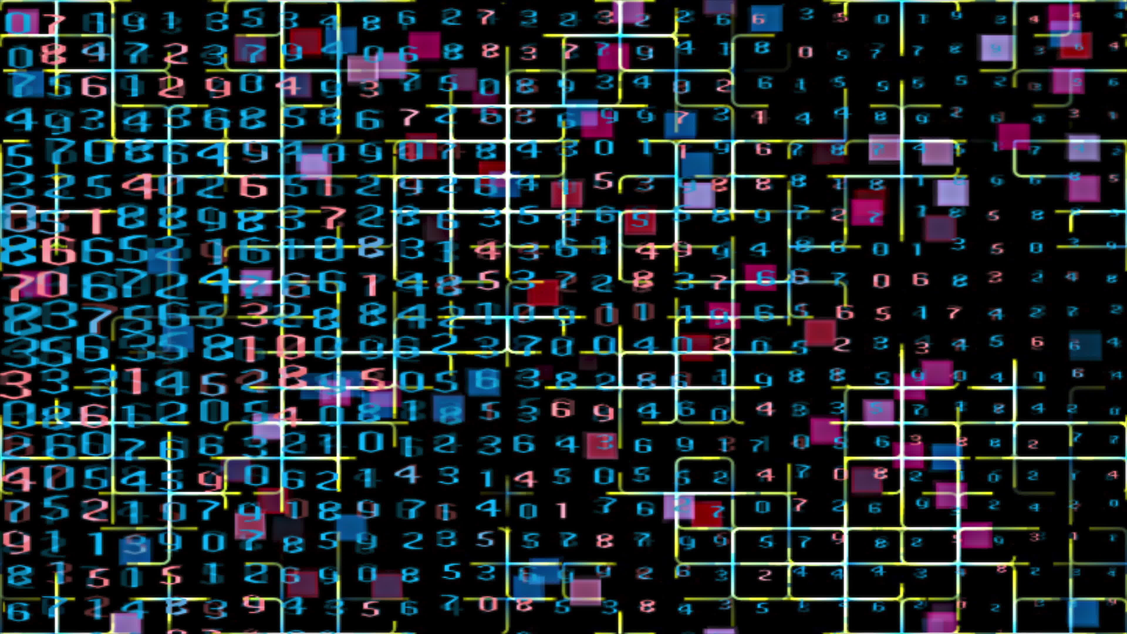Streaming Data Screen Readout Loop 24493658 Stock Video At Vecteezy