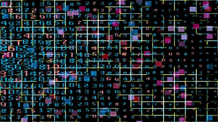 Numbers Overlay Stock Video Footage for Free Download