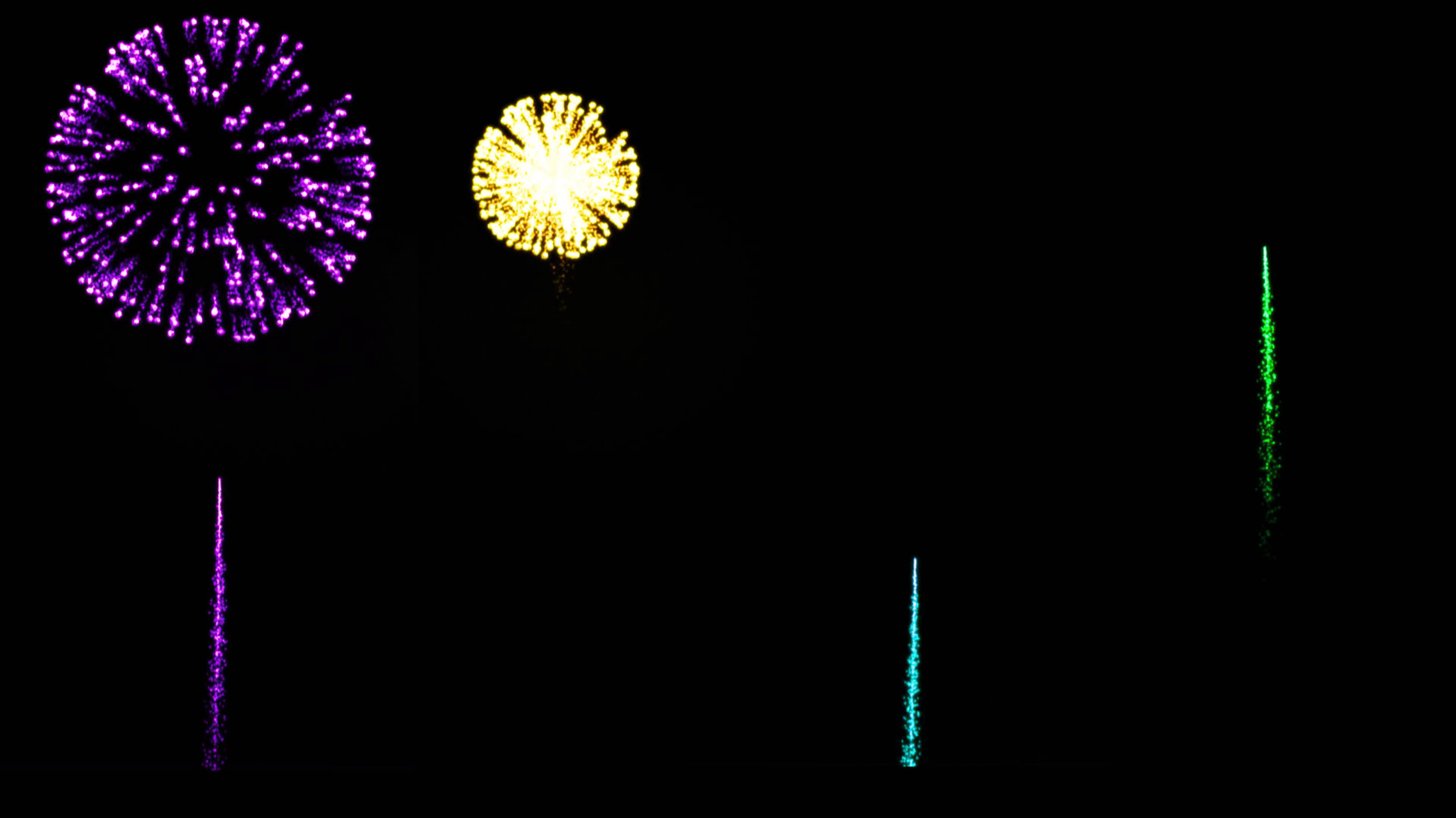 Exploding Fireworks Animation