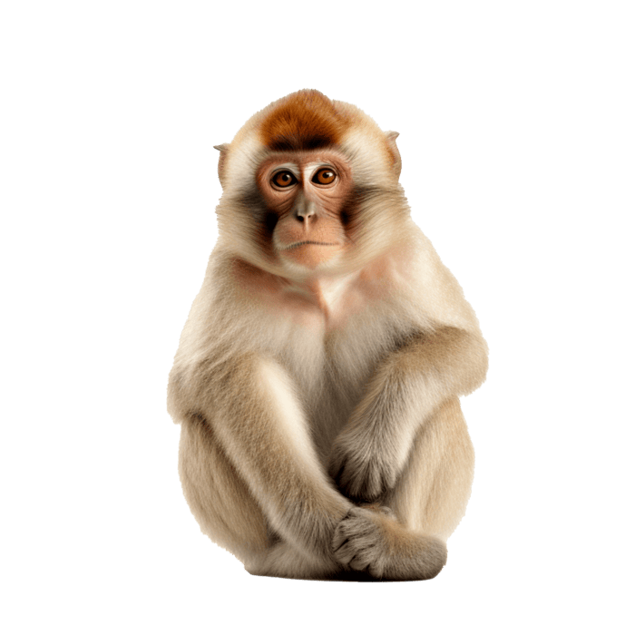 Monkey Face PNGs for Free Download