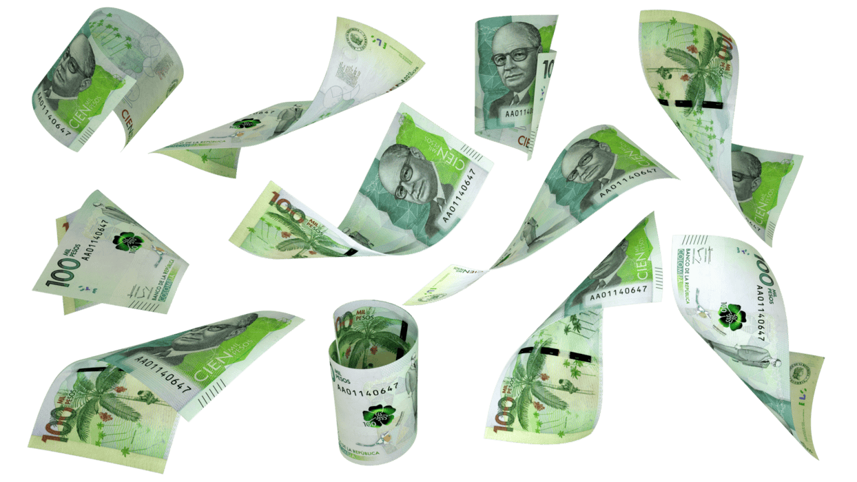 Money Falling PNGs for Free Download