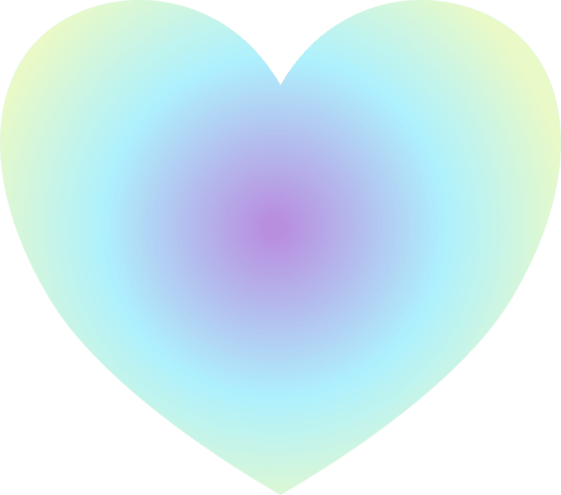Heart Gradient PNGs for Free Download