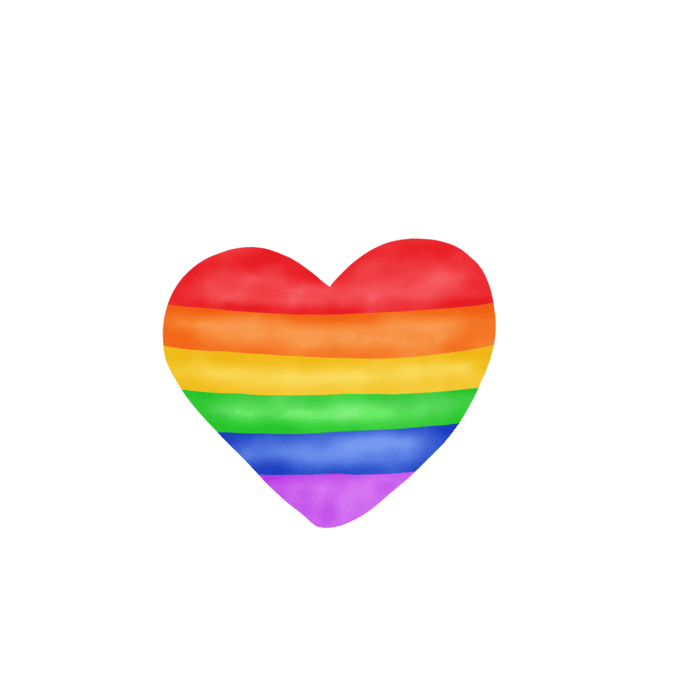 Pride Heart PNGs for Free Download