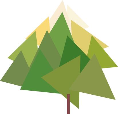 Triangle Tree Vector Art, Icons, and Graphics for Free Download
