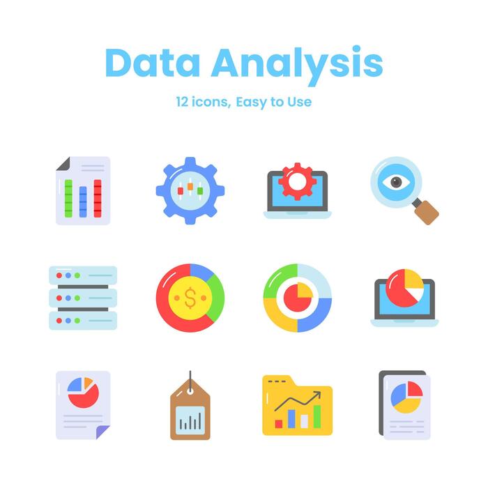 Data Analysis Vector Art, Icons, and Graphics for Free Download