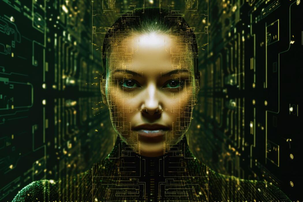 Cyber Portrait Stock Photos, Images and Backgrounds for Free Download