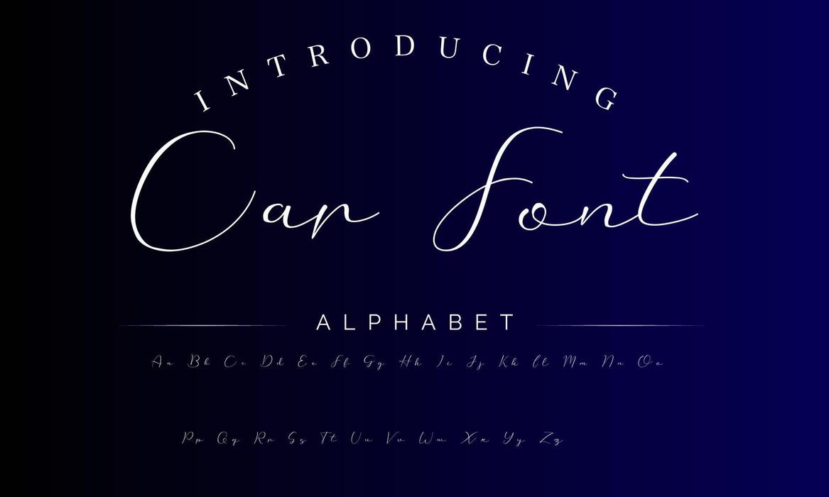 Cursive Fonts SVGs for Free Download