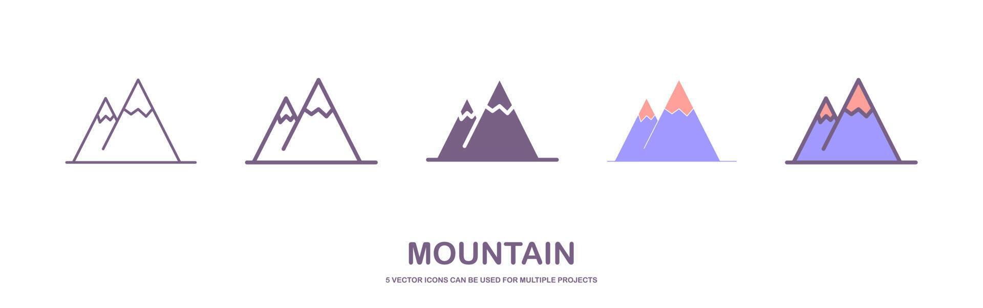 Simple Mountain Vector Art, Icons, and Graphics for Free Download