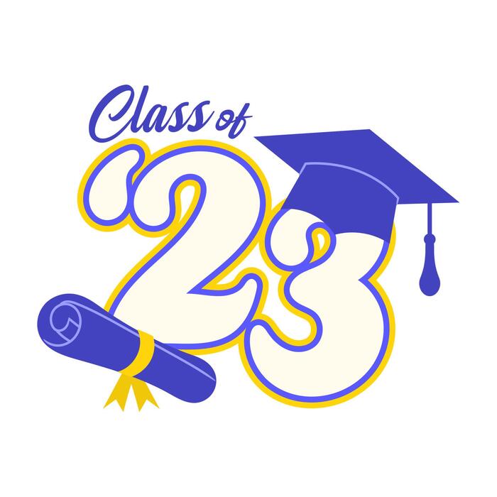 Congratulations Class Of 2023 Vector Art, Icons, and Graphics for Free Download