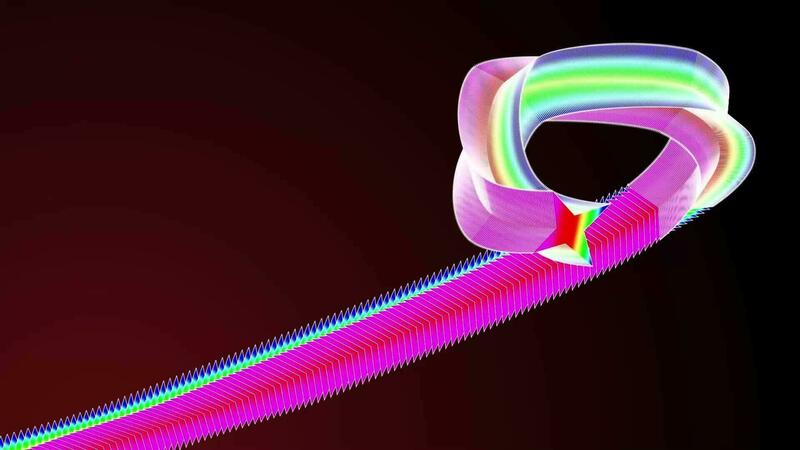 Animation of 3D Lines 24696474 Stock Video at Vecteezy