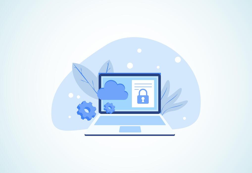 Cloud Computing Security Vector Art, Icons, and Graphics for Free Download