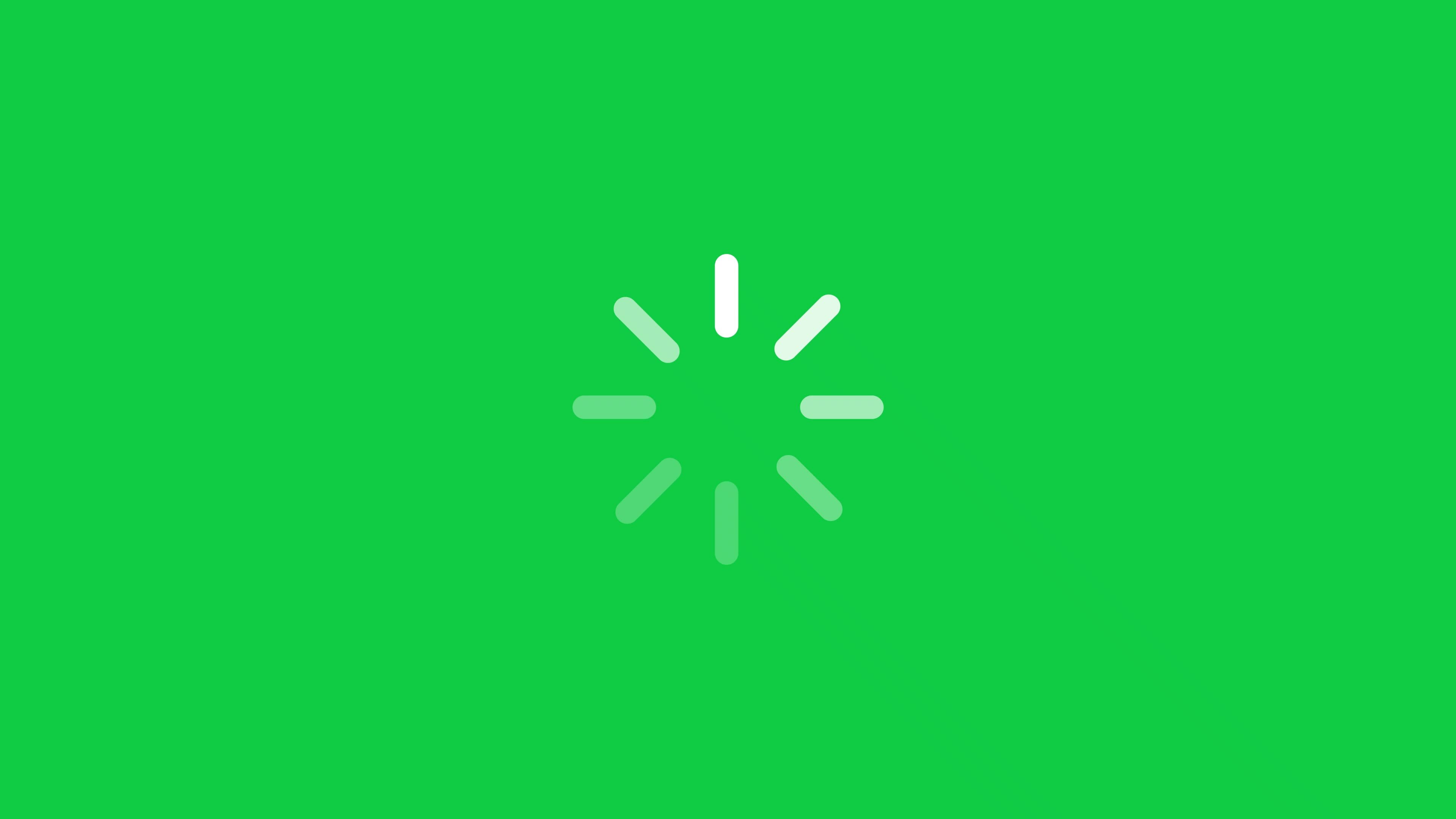 white circular buffer loading interface animation loop on green screen ... white circular buffer loading interface animation loop on green screen ...