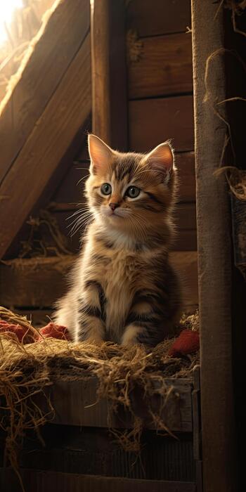 Cute Cat Sitting Stock Photos, Images and Backgrounds for Free Download