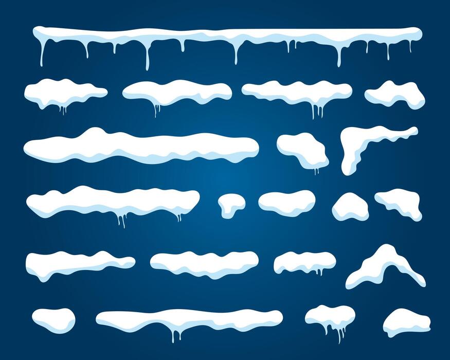 Snow Pile Vector Art, Icons, and Graphics for Free Download