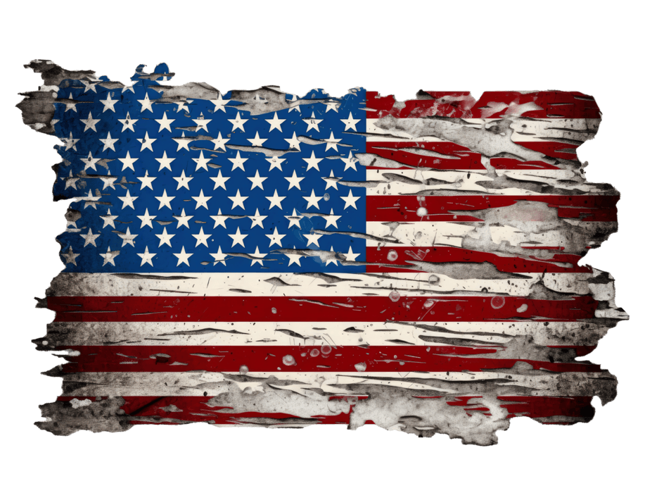 Distressed American Flag PNGs for Free Download