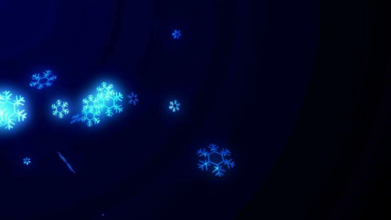 Snow flake particle animation 24761950 Stock Video at Vecteezy