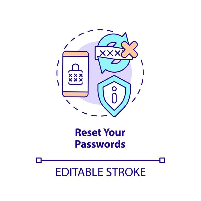 Reset Password Vector Art Icons And Graphics For Free Download