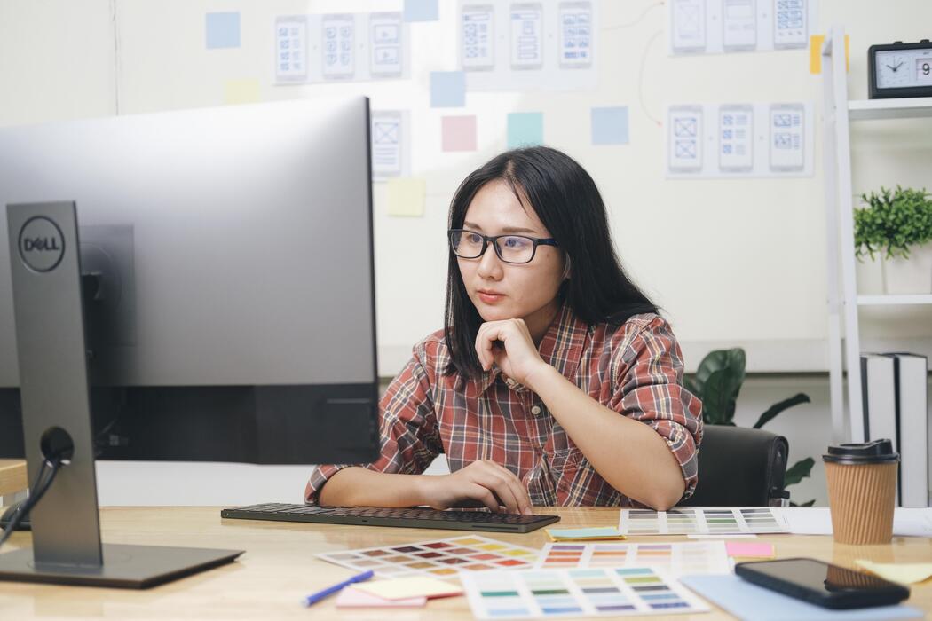 Female Web Designer Stock Photos, Images and Backgrounds for Free Download
