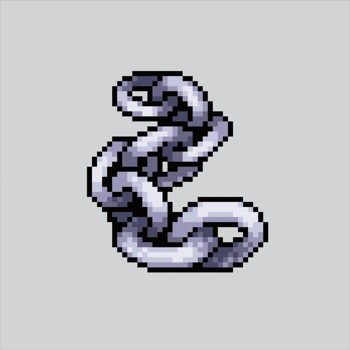 Pixel Snake Vector Art, Icons, and Graphics for Free Download