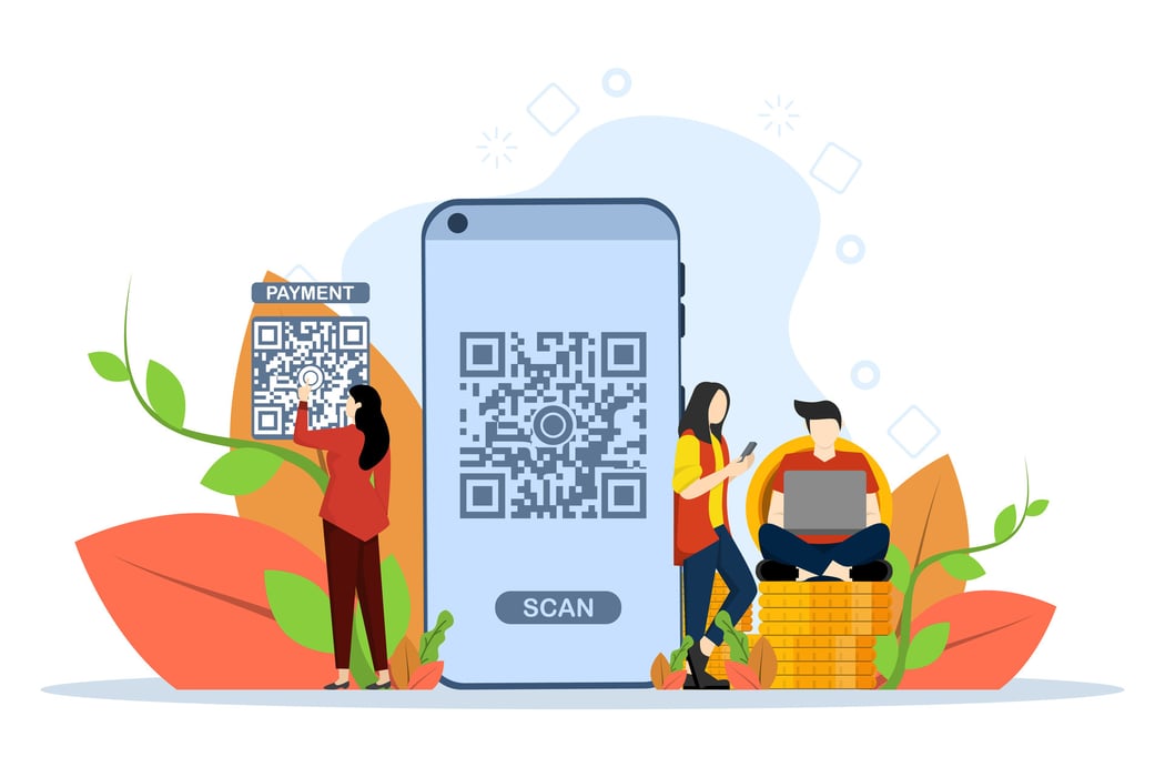 Qr Code Payment Vector Art, Icons, and Graphics for Free Download