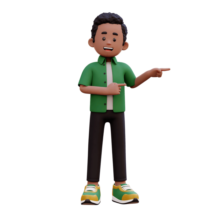 Man Pointing PNGs for Free Download