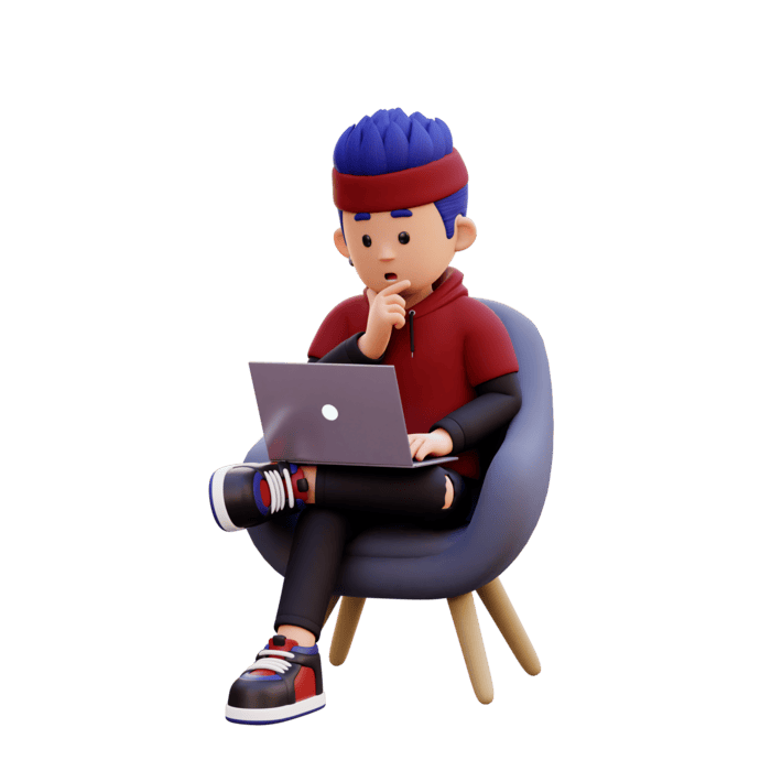 Man With Laptop PNGs for Free Download