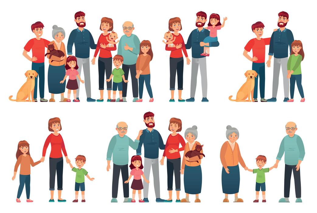 Family Clipart Vector Art, Icons, and Graphics for Free Download