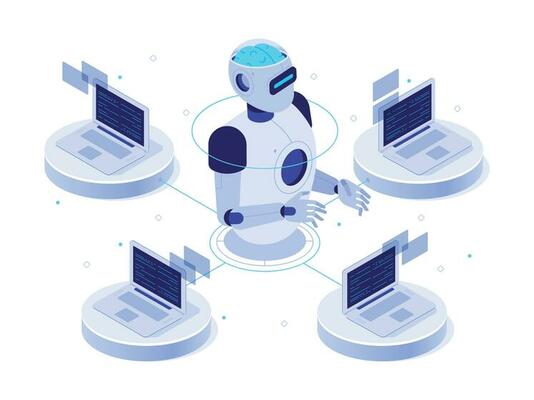 Machine Learning Vector Art, Icons, and Graphics for Free Download