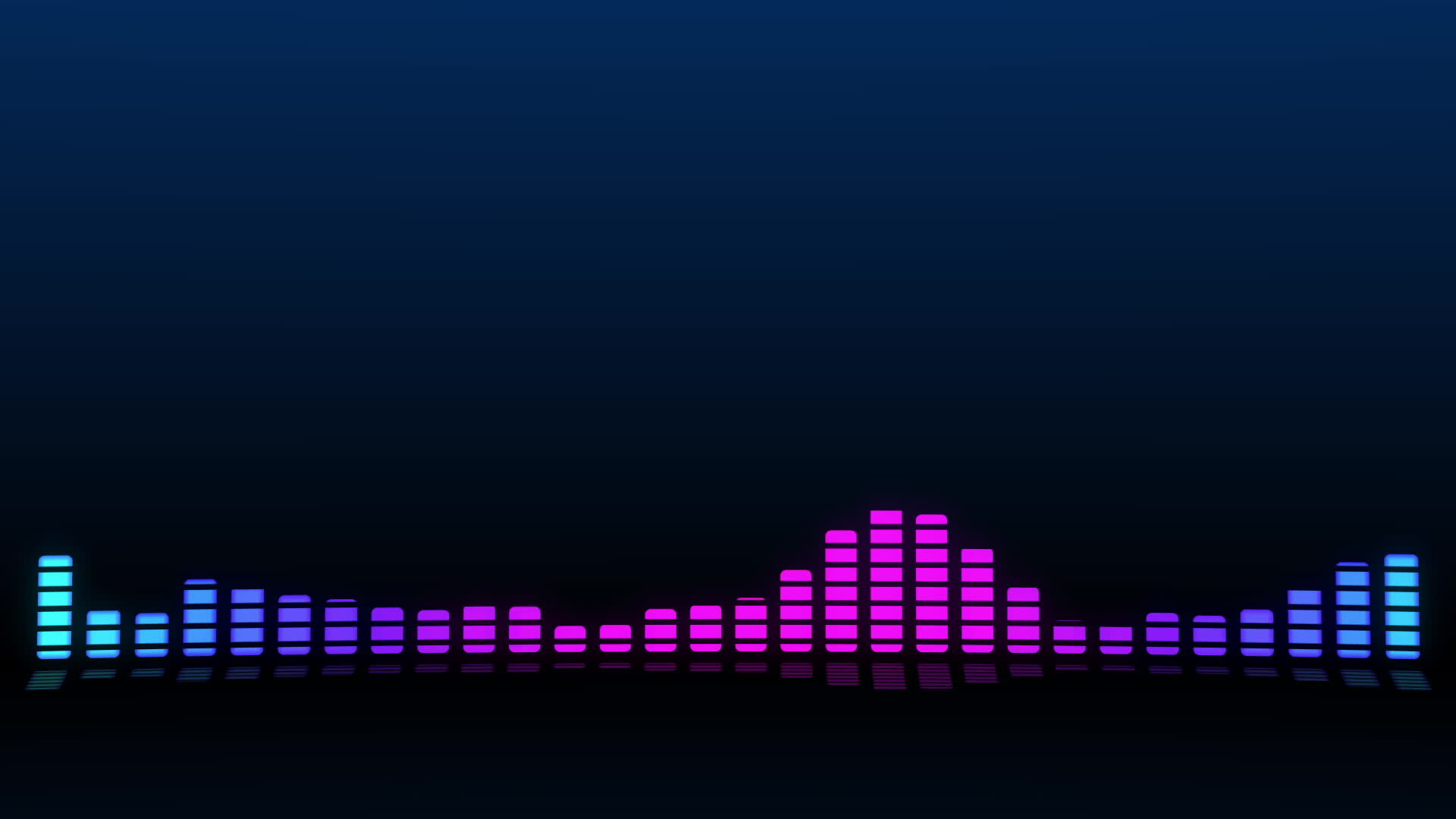Audio Visualizer Loop 24795190 Stock Video At Vecteezy