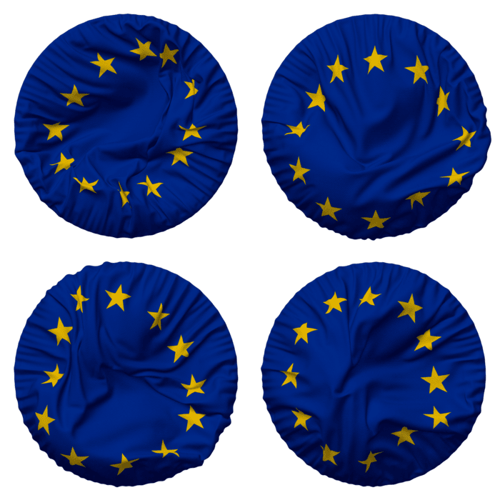 European Union Circle Flag PNGs for Free Download