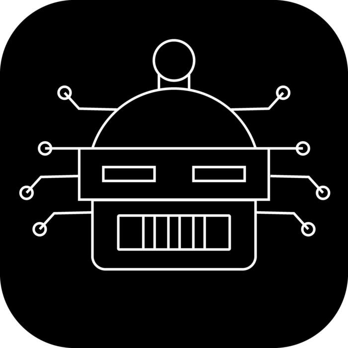 Ai Robot Icon Vector Art, Icons, and Graphics for Free Download