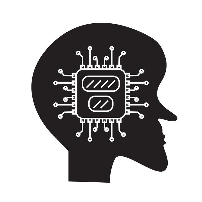 Brain Computer Interface Vector Art, Icons, and Graphics for Free Download