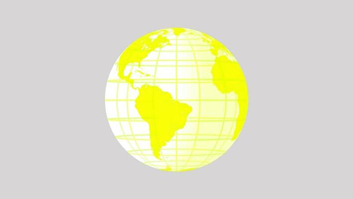 Rotating Earth Animation Stock Video Footage for Free Download