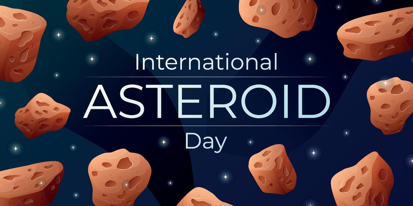 International Asteroid Day Vector Art, Icons, and Graphics for Free ...