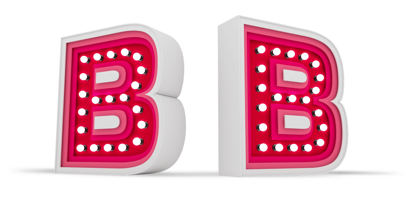 3d Text Render PNGs for Free Download