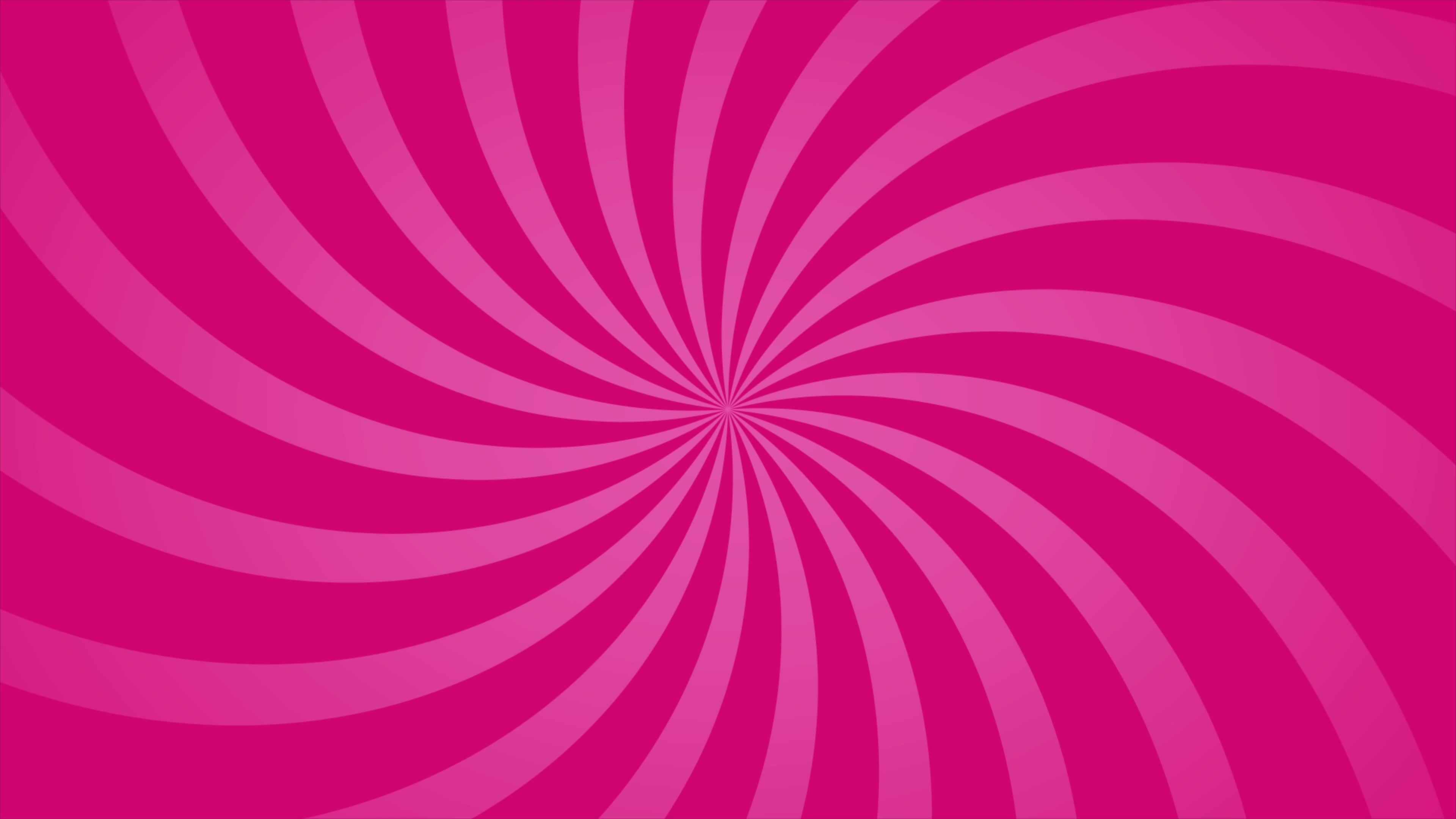 Abstract Animation Loop Background Spiral Lines Rotate In Pink Cartoon