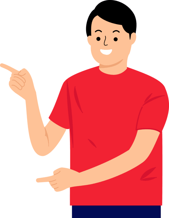 Man Pointing PNGs for Free Download