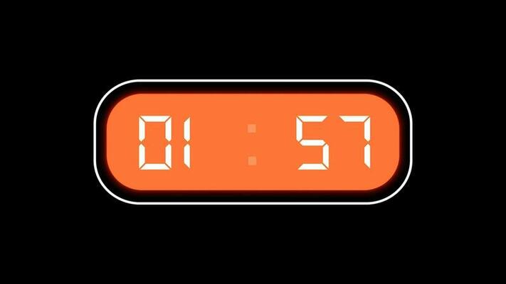 2 Minute Timer Stock Video Footage for Free Download