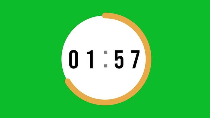 2 Minute Timer Stock Video Footage for Free Download