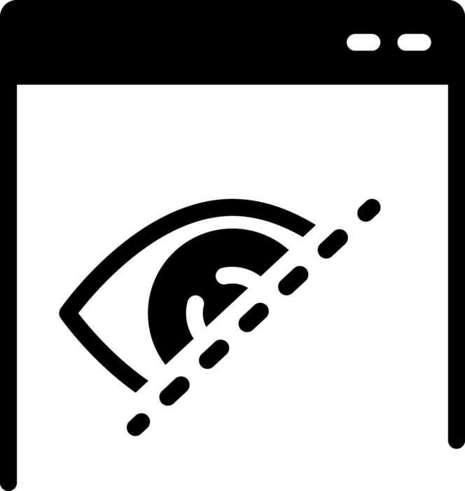 Hide Icon Vector Art, Icons, and Graphics for Free Download