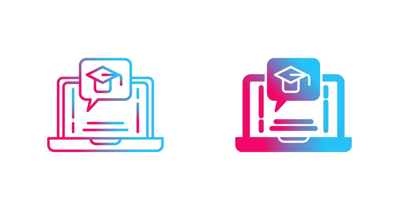 Digital Learning Icon Vector Art, Icons, and Graphics for Free Download